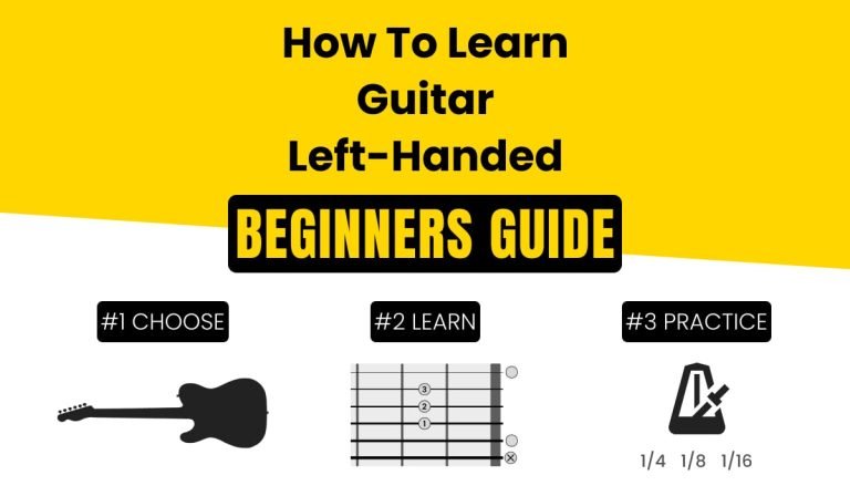 How to Learn Guitar Left-Handed│Leftyhandy